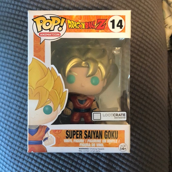 pop | Toys | Super Saiyan Goku Pop Figure | Poshmark